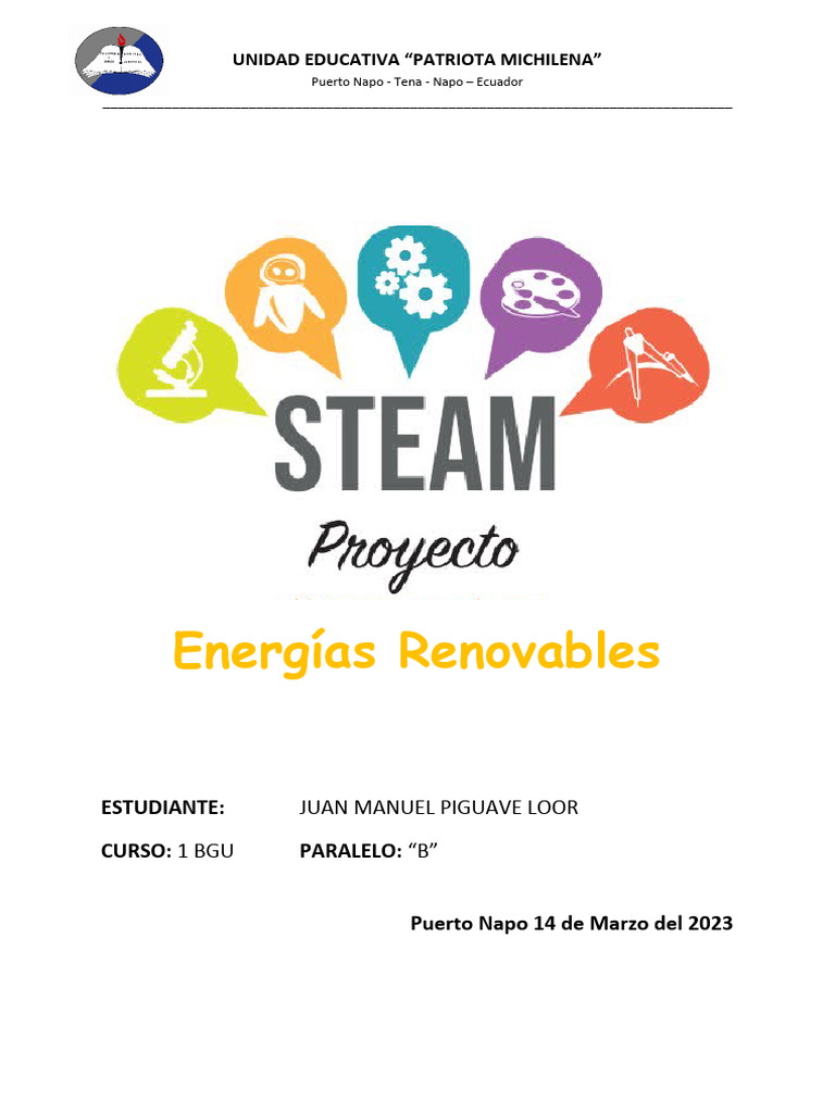 Caratula - Proyecto Steam N.3 | PDF