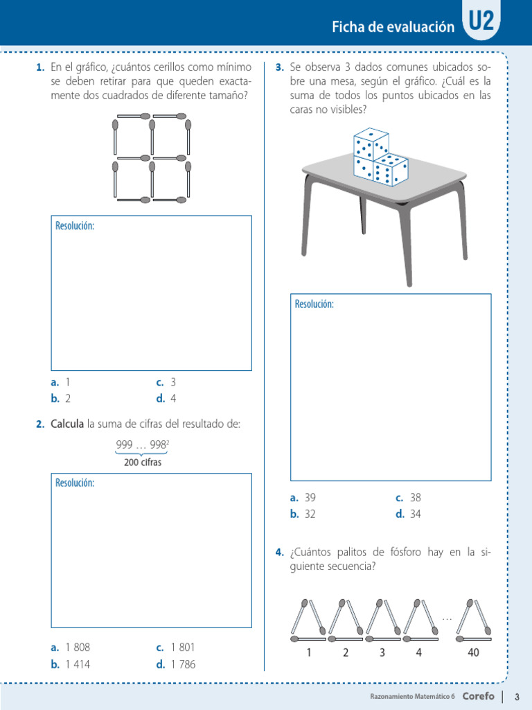 Evaluación RM U2 | PDF