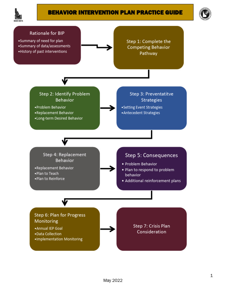 Behavior Intervention Plan Practice Guide | PDF | Reinforcement | Behavior
