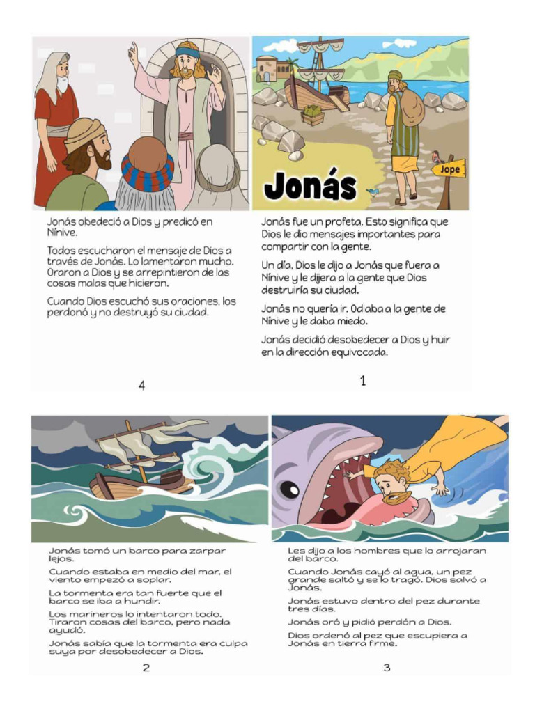 Jonas Historia para Niños | PDF