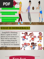The History of Dodgeball | PDF | Games Of Physical Skill | Ball Games