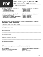 Les Modes Exercices Corrigés | PDF | Temps (grammaire) | Verbe