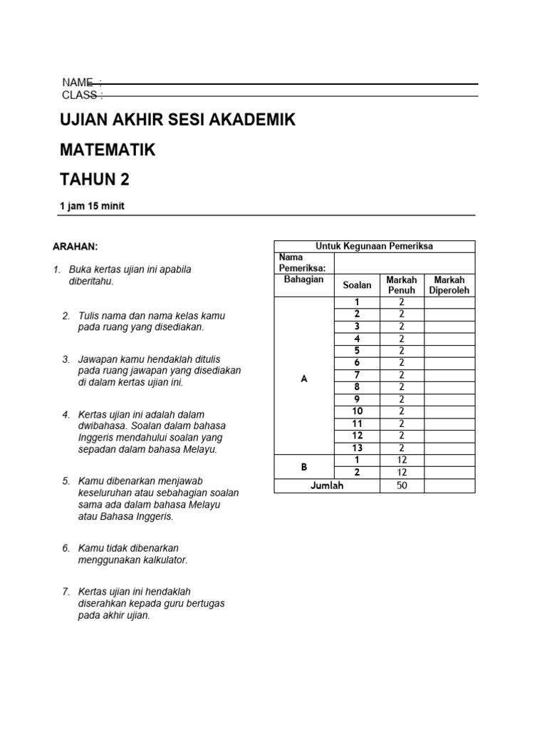 Y2 Mate DLP UASA (Inculkate - My) | PDF