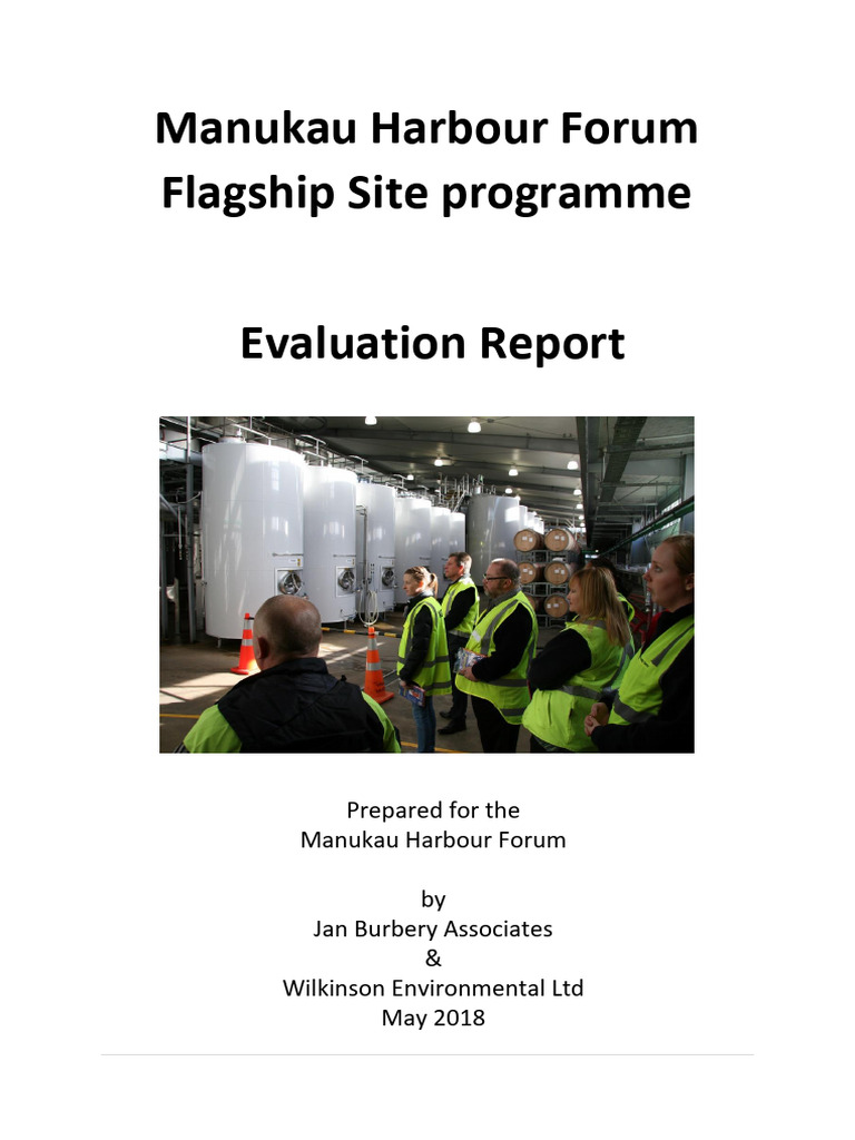 Evaluation Report | PDF | Evaluation | Methodology