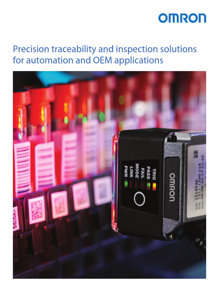 Omron Precision Traceability Solutions | PDF | Barcode | Radio Frequency Identification