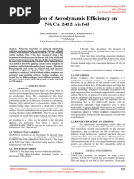 NACA 4415 Airfoil Data Summary | PDF | Vehicle Design | Aerodynamics