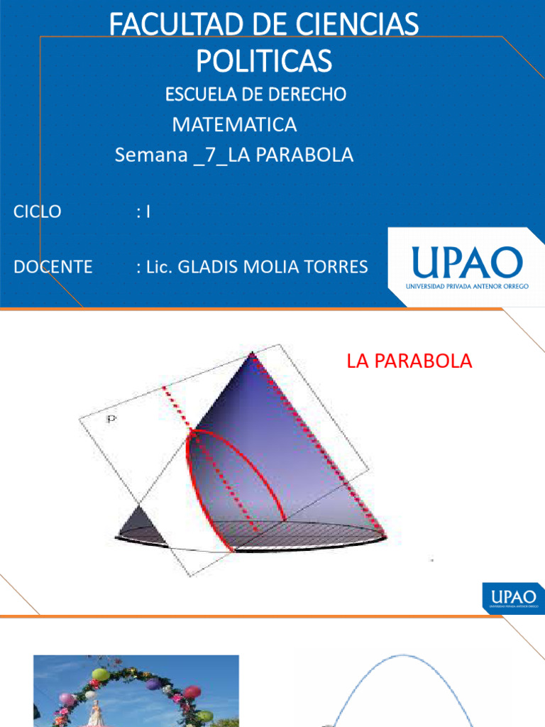 La Parabola | PDF | Formas geométricas | Geometría euclidiana