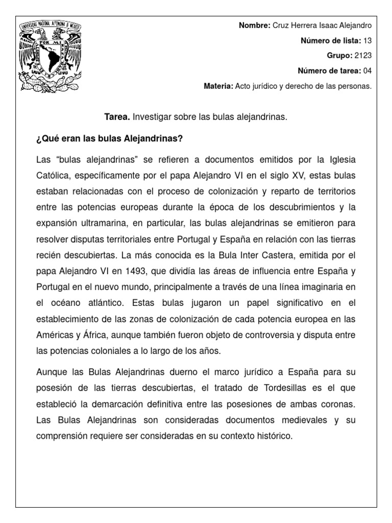 Bulas Alejandrinas | PDF