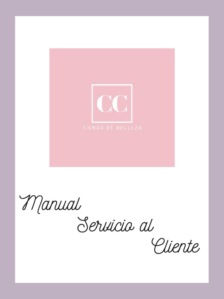 Manual de Atención al Cliente | PDF | Comunicación | Marca