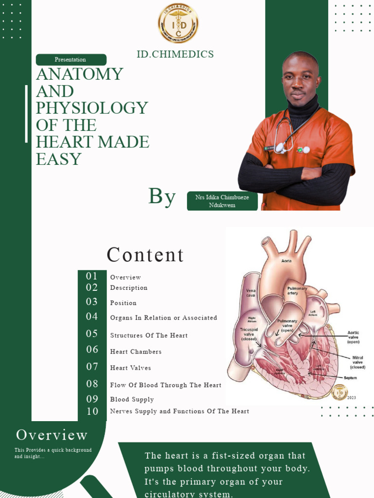 Anatomy and Physiology of The Heart Made Easy Part 1 | PDF | Heart ...
