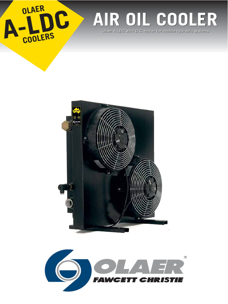 Air Oil Cooler Pdf Electric Motor Machines