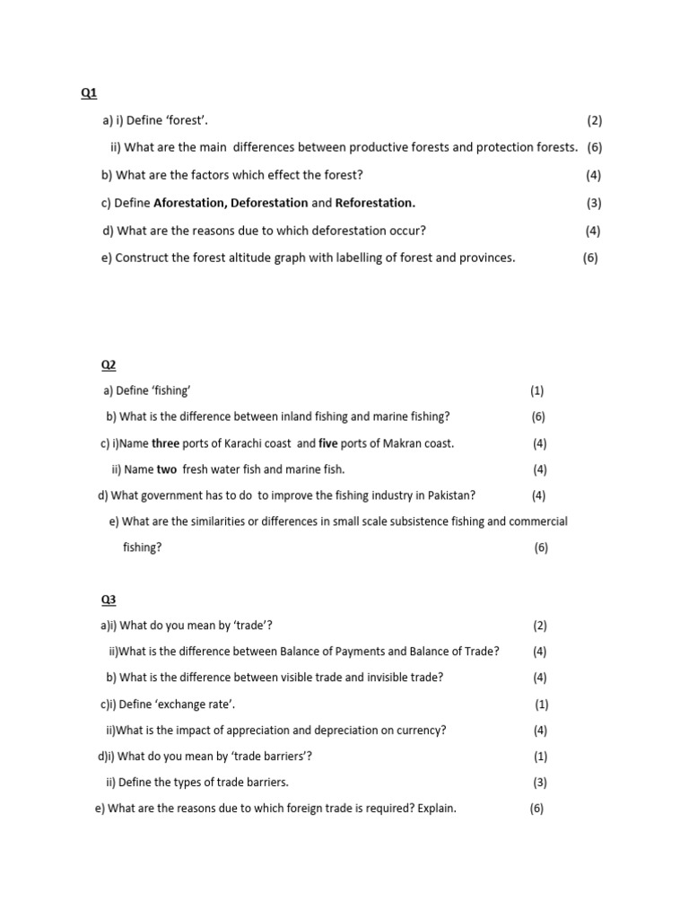 Geo Test Pdf Electricity Generation Coal
