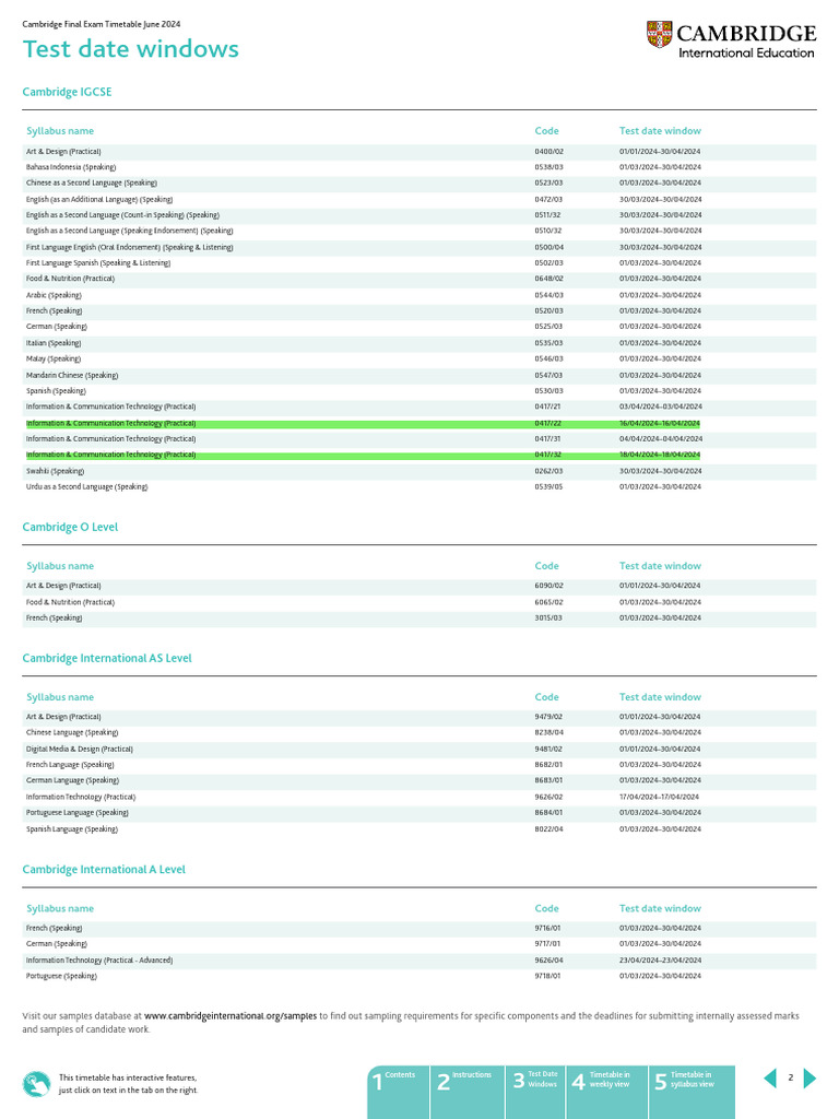 ICT Exam Timetable June 2024 | PDF | Linguistics | Human Communication