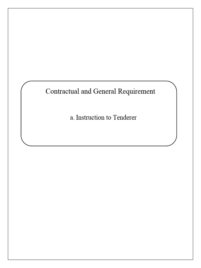 Construction Contractual Requirements Guide | PDF | Art