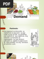 Detailed Lesson Plan (Kahalagahan NG Pagkonsumo) | PDF