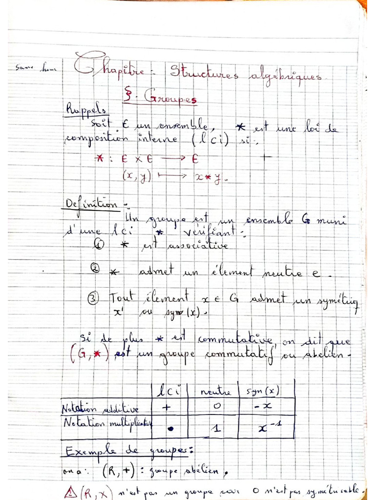 Algèbre 3 Et 4 - CPGE - Bobo | PDF