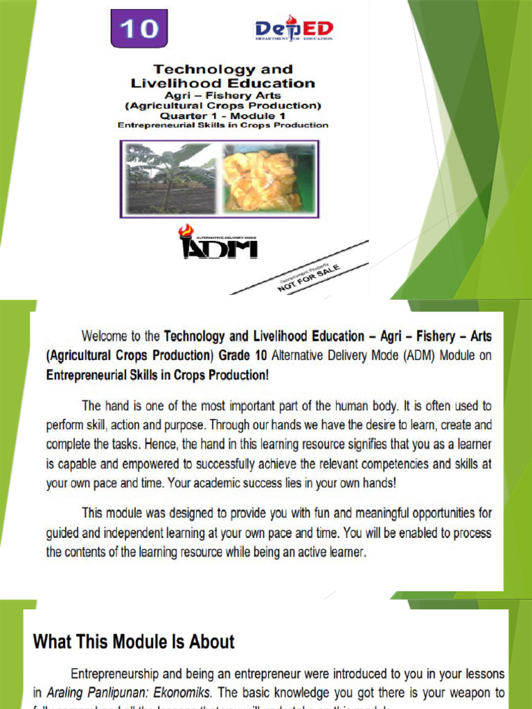 Agri-Crop10 Lesson 1 | PDF