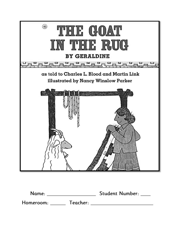 The Goat in the Rug Activities | PDF