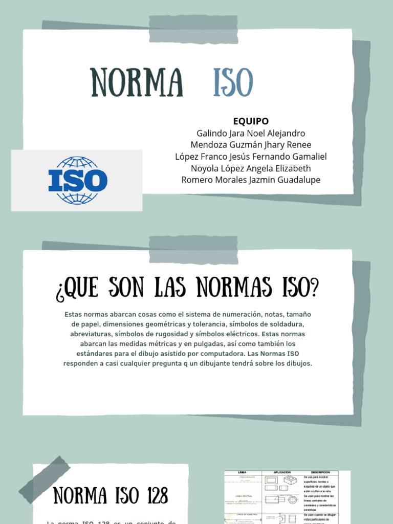 Equipo Norma Iso | PDF