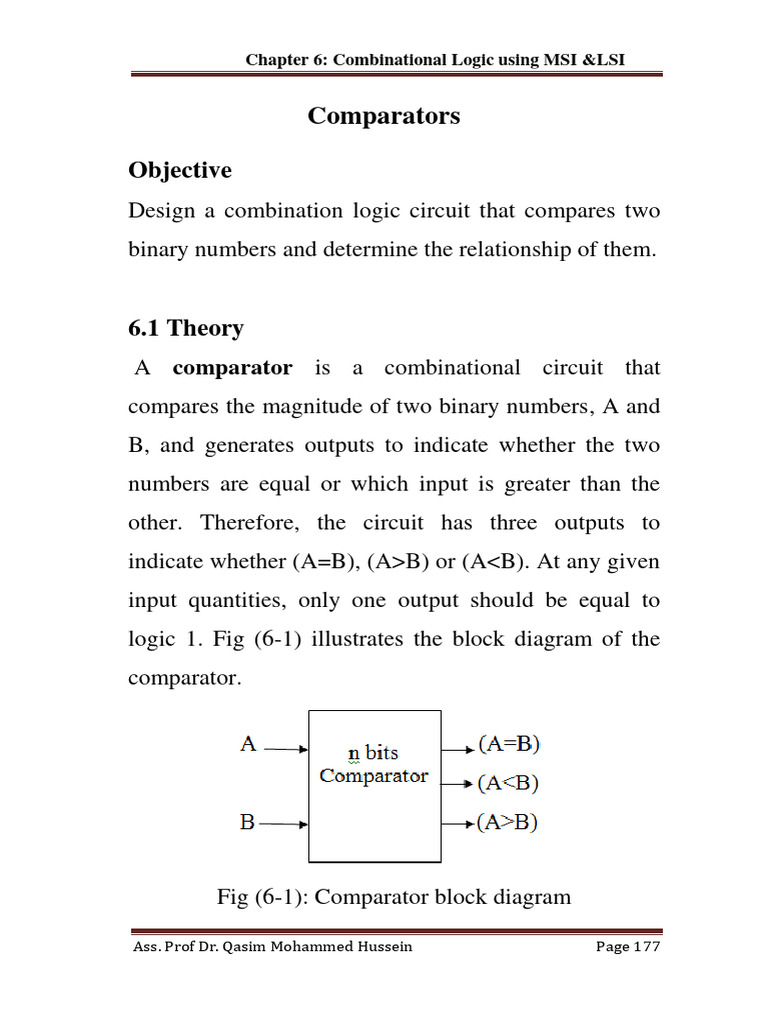Chapter 6 Logic | PDF | Logic Gate | Integrated Circuit