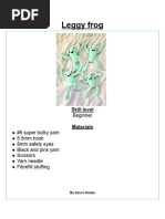 Honse Pattern | PDF | Crochet | Handicrafts