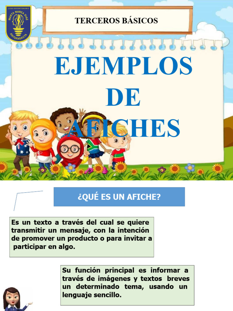 Ejemplo de Afiches | PDF | Póster