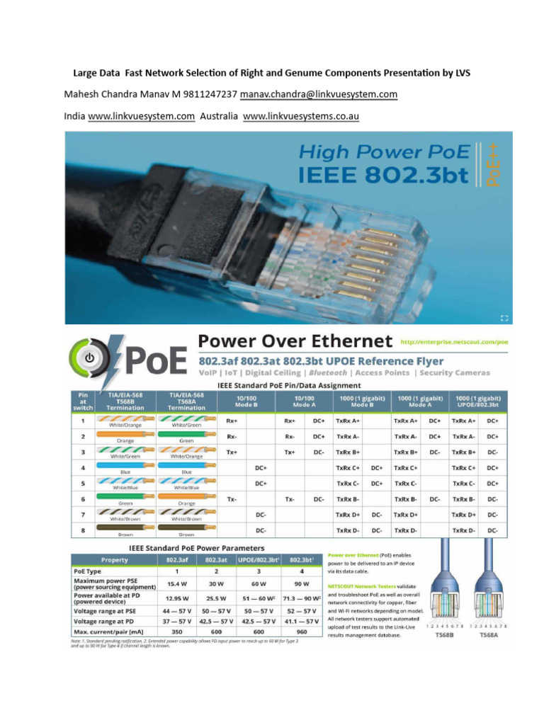 IEEE PoE Standards for High-Power Devices | PDF | Information And ...