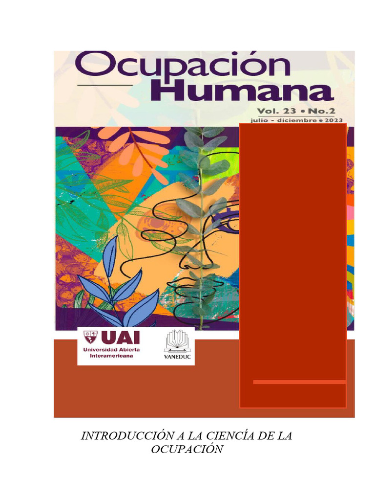 Introducción A La Ciencía de La Ocupación | PDF | Terapia ocupacional | Experiencia