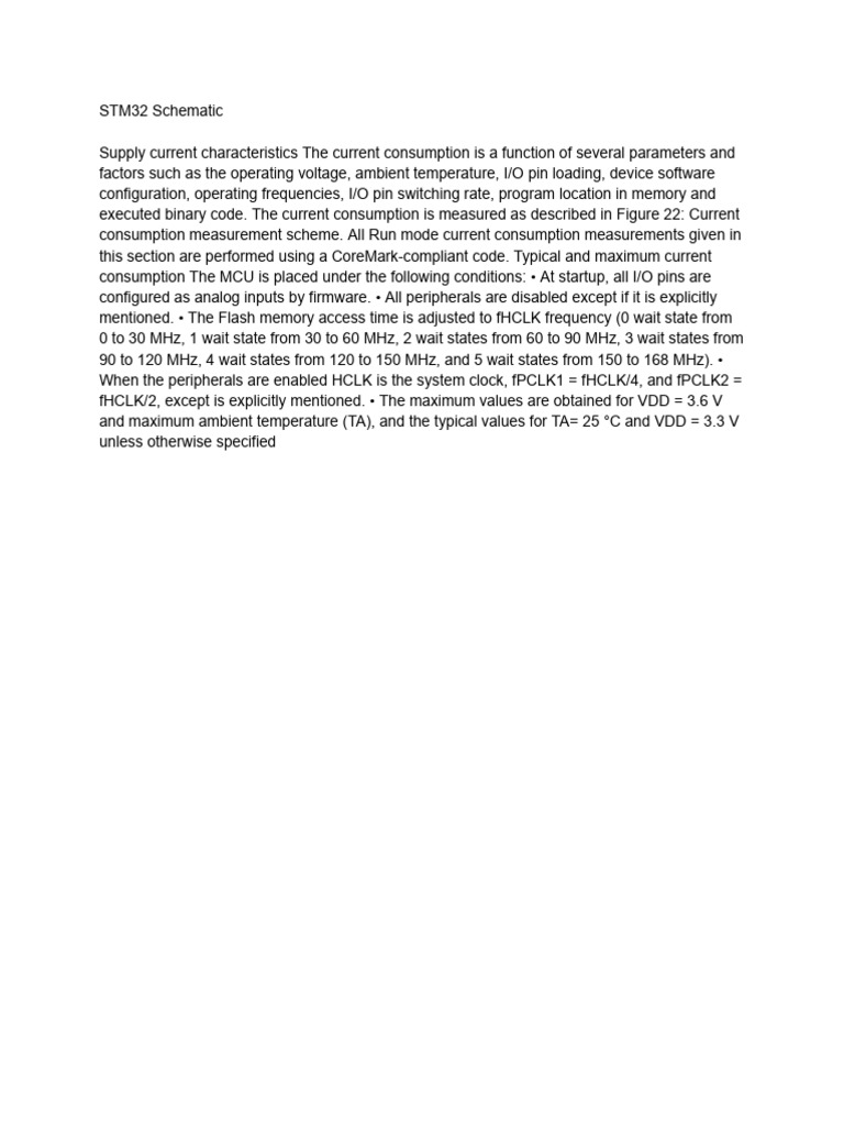 STM32 Schematic | PDF
