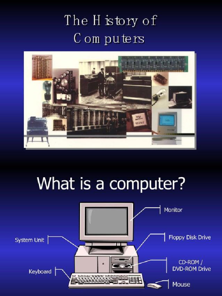 History of Computers | PDF