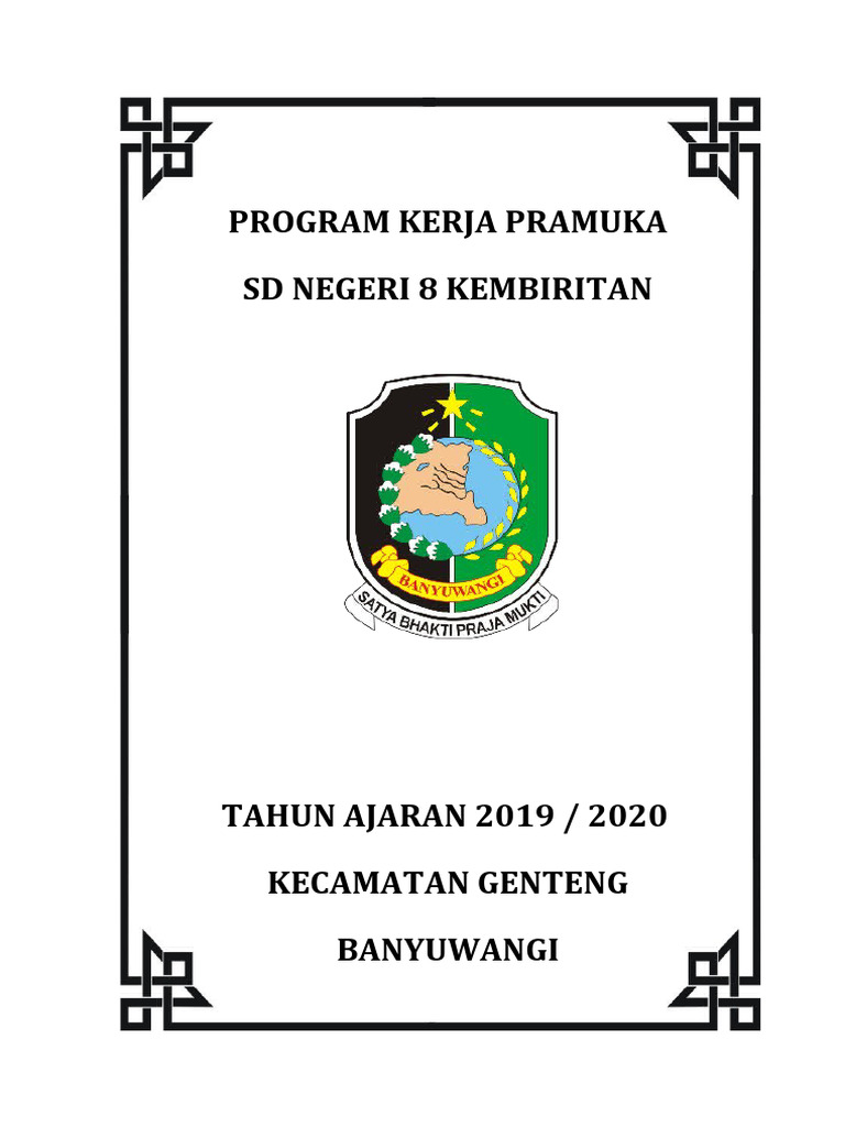 Program Kerja Pramuka | PDF | Karier & Perkembangan