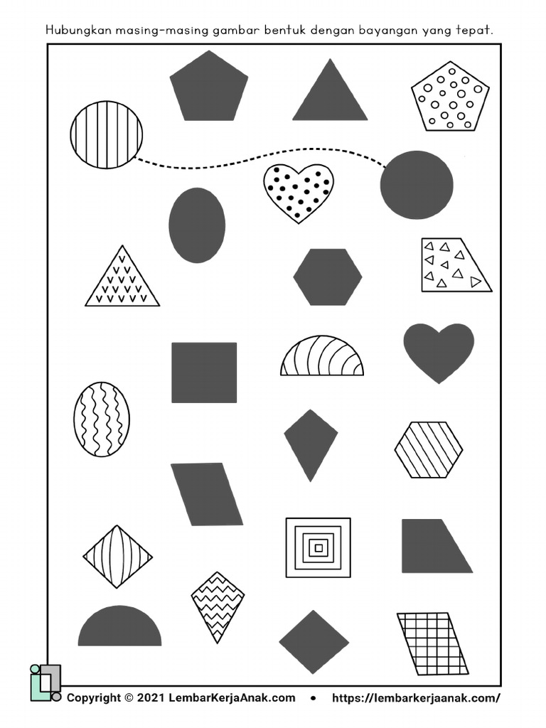 Persepsi Visual Dan Logika - Semestaibu - Lembarkerjaanak-2 | PDF