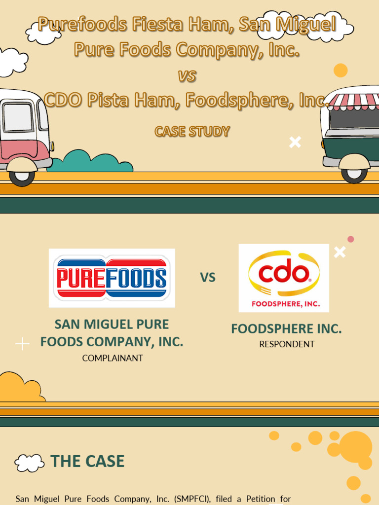 PUREFOODS Vs FOODSPHERE | PDF | Trademark | San Miguel Corporation