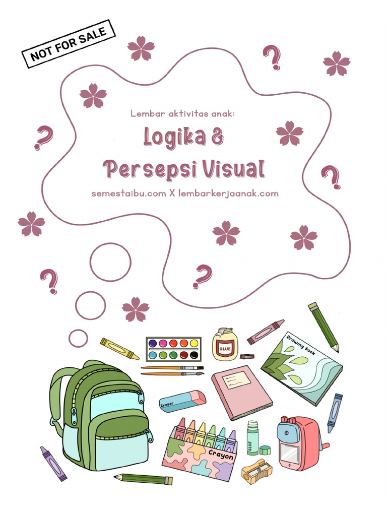Persepsi Visual Dan Logika - Semestaibu - Lembarkerjaanak-1 | PDF