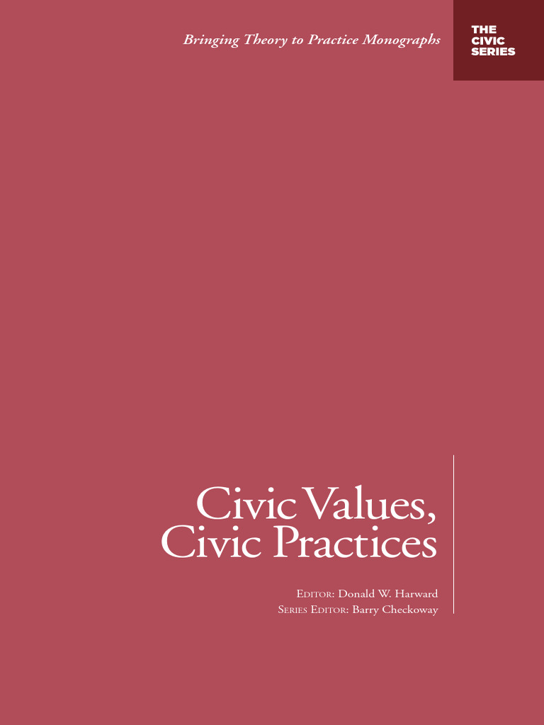 CivicValues CivicPractices | PDF | Interdisciplinarity | Learning
