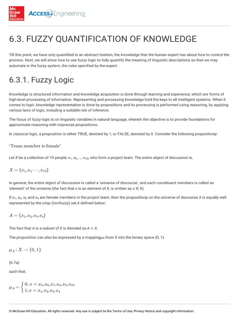 Fuzzy Quantification of Knowledge | PDF | Logic | Fuzzy Logic
