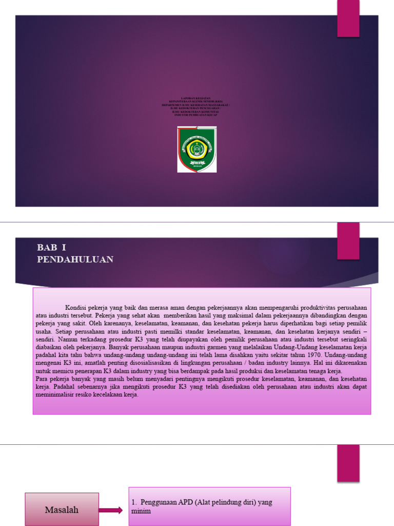 PPT k3 (Pabrik Kecap) | PDF