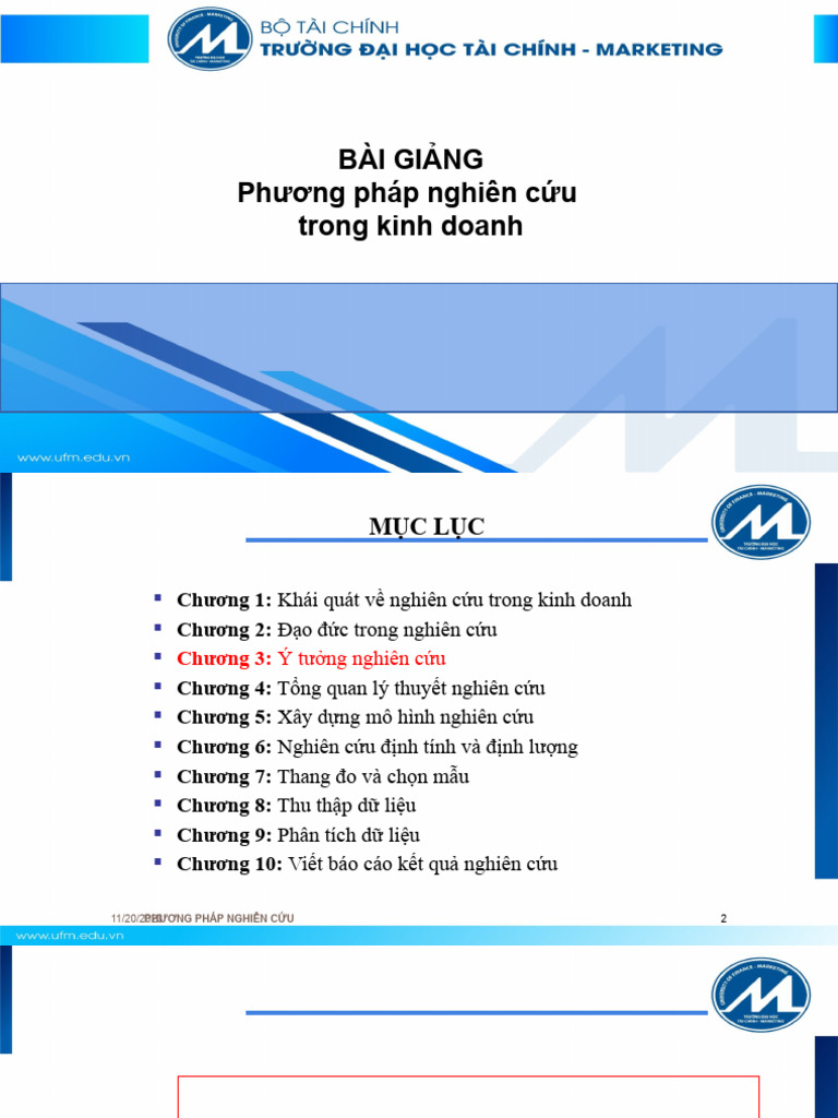 Chuong 3 - Ý Tư NG Nghiên C U | PDF