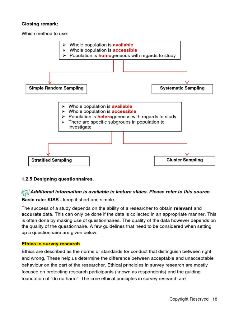 STK - WST133 - Unit 1.2.5 Questionnaire Design - 2023 | PDF | Sampling ... STK - WST133 - Unit 1.2.5 Questionnaire Design - 2023 | PDF | Sampling ...