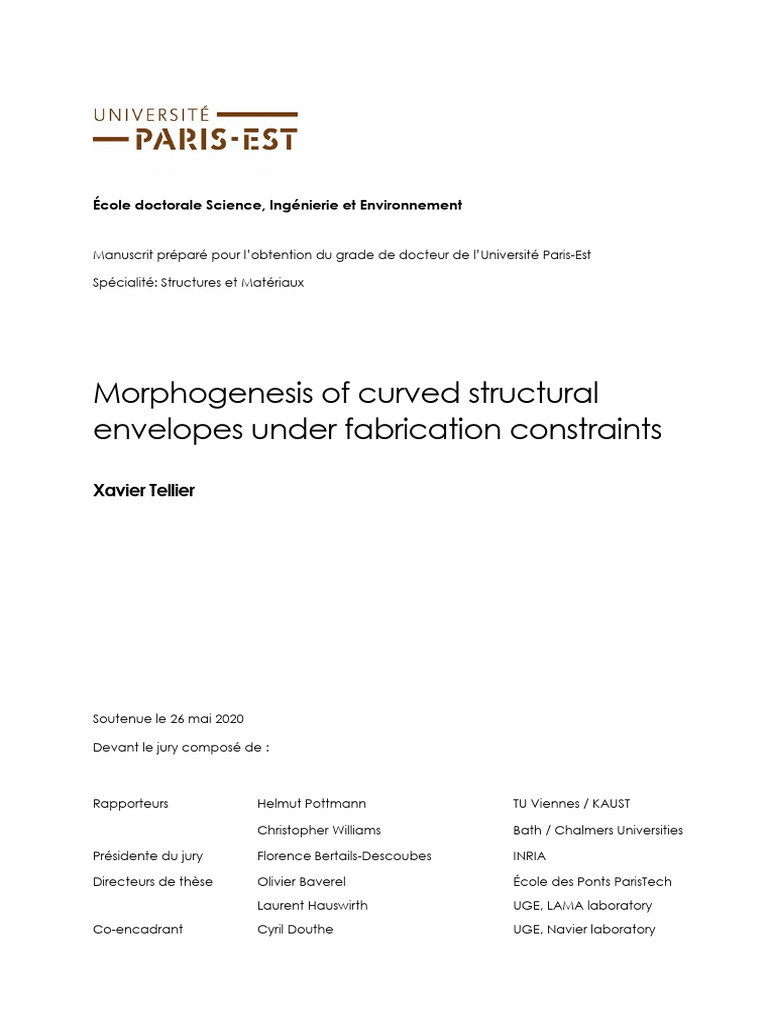 Curved Structural Design Methods | PDF | Geometry | Shape