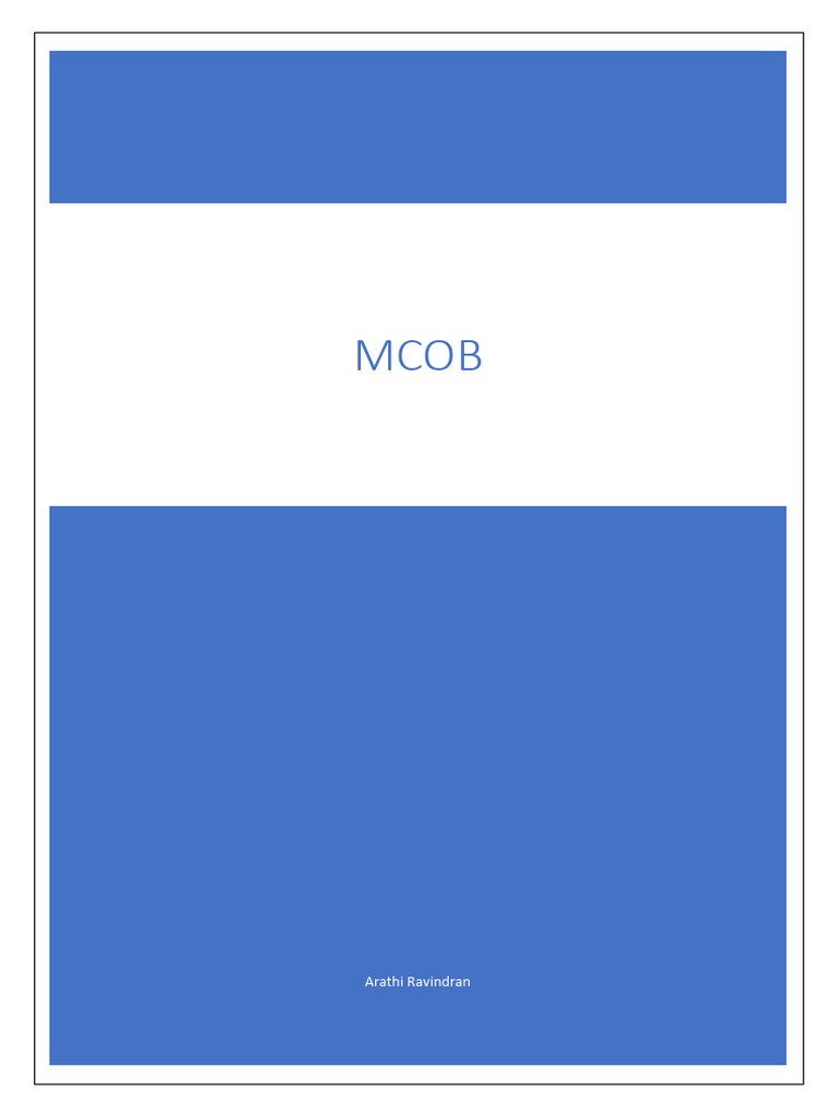 MCOB Full Syllabus | PDF | Organizational Behavior | Psychology