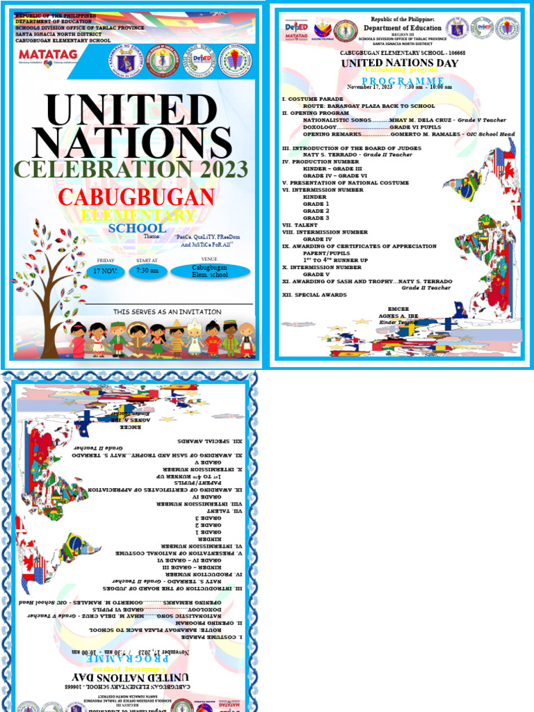 Un Program Layout | PDF