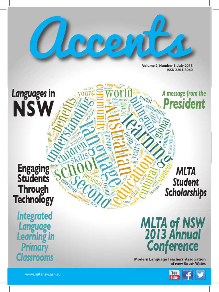 Accents: MLTA NSW Language Journal | PDF | Teachers | Language Education