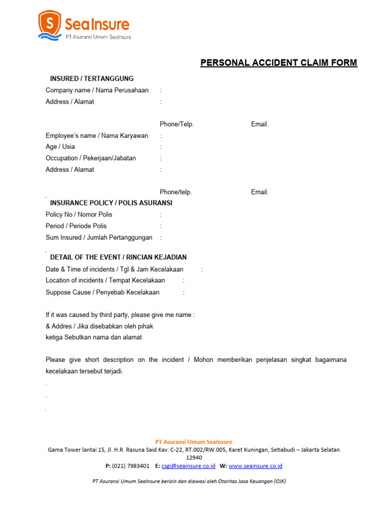 Contoh Surat Claim | PDF