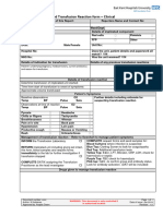 Blood Requisition Form Template | PDF