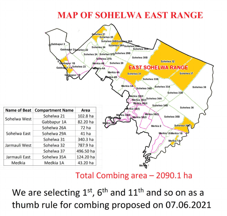 Boundary Map Sohelwa | PDF