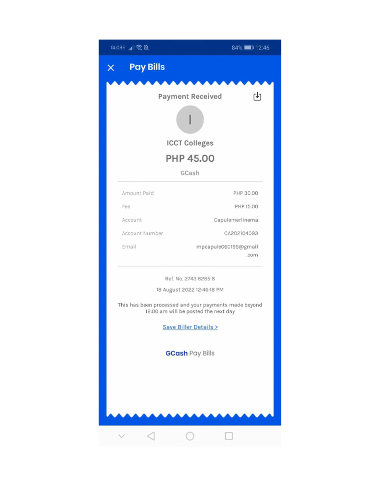 Gcashscreenshot | PDF
