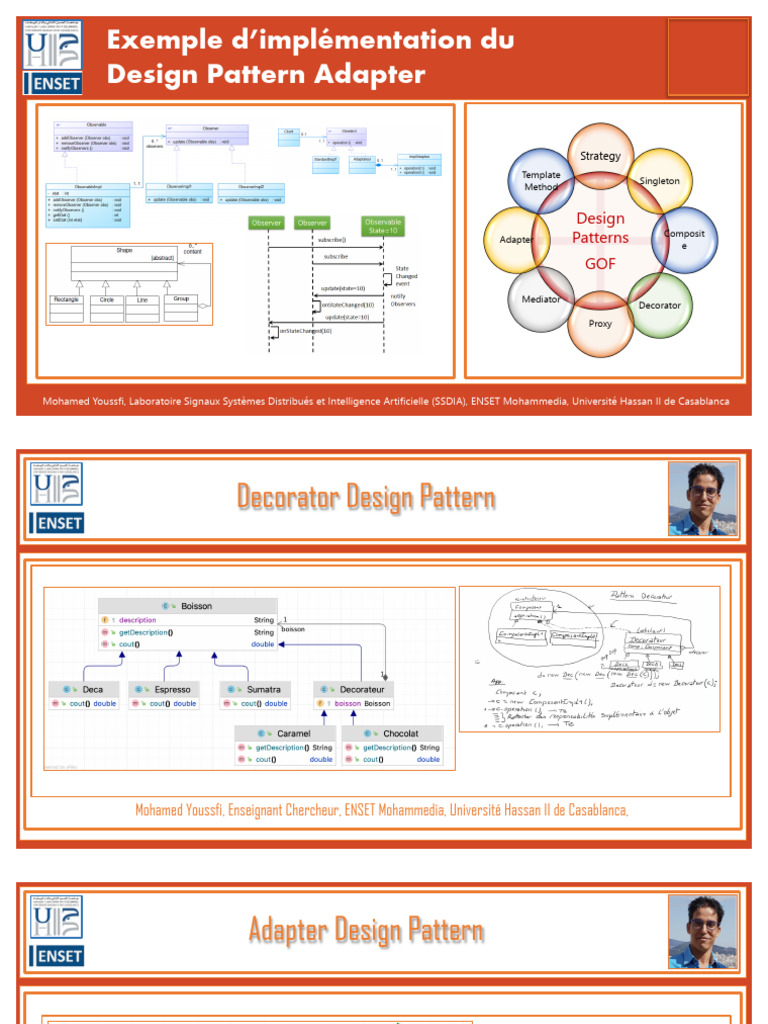 Implémentation du Design Pattern Observer | PDF | Interface ...