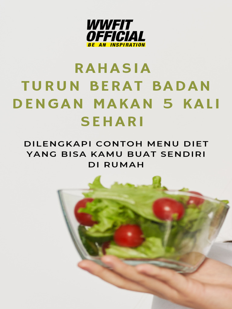 Turun Berat Badan Dengan Makan 5 Kali Sehari Dilengkapi Contoh Menu ...