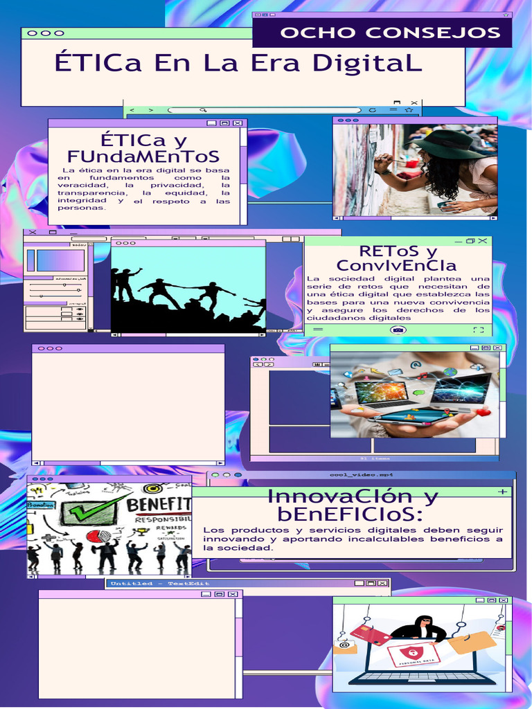 Infografía Etica en La Era Digital | PDF | Privacidad